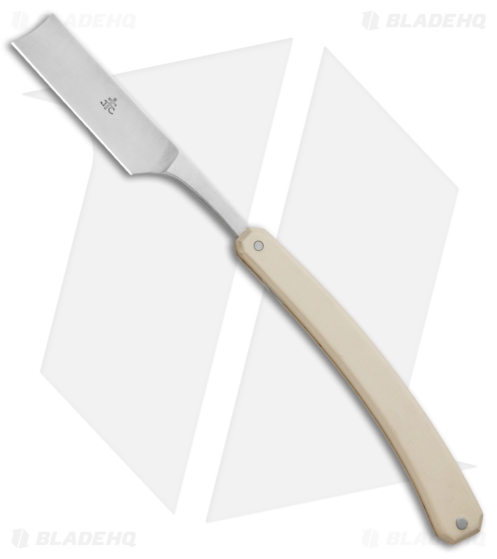 Jason Clark Custom Straight Razor Paper Micarta (5/8" O1 Steel) - Blade HQ