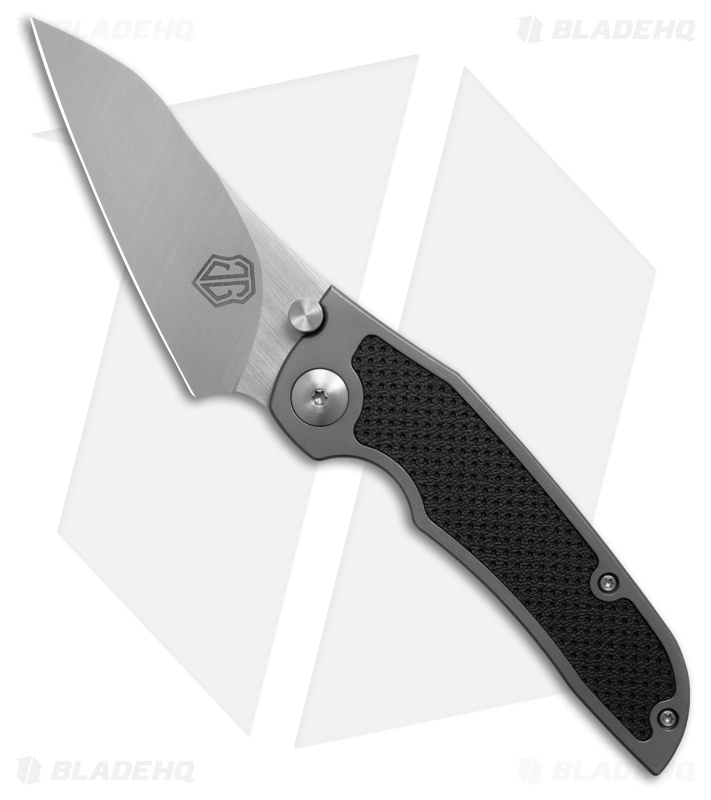John Gray Custom THUCK Knife | Black/Gray Ti + MagnaCut