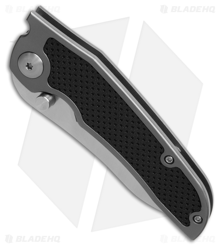 John Gray Custom THUCK Knife | Black/Gray Ti + MagnaCut
