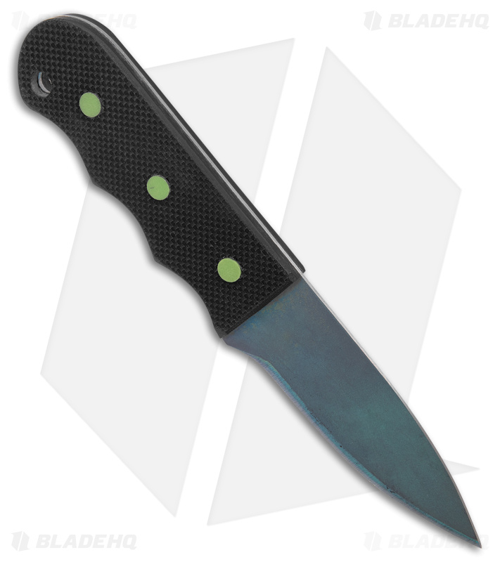 John Gray Custom Three Finger Fixed Blade Knife G-10 - Blade HQ