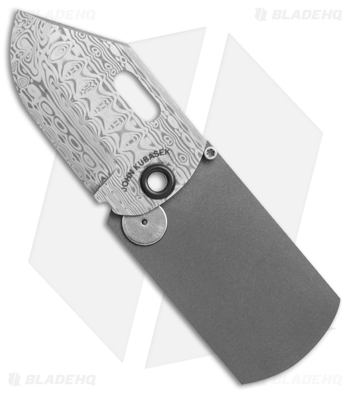 Kubasek Mag-Tag Folder - Dog Tag Knife | Carbon Fiber/Dama | Blade HQ