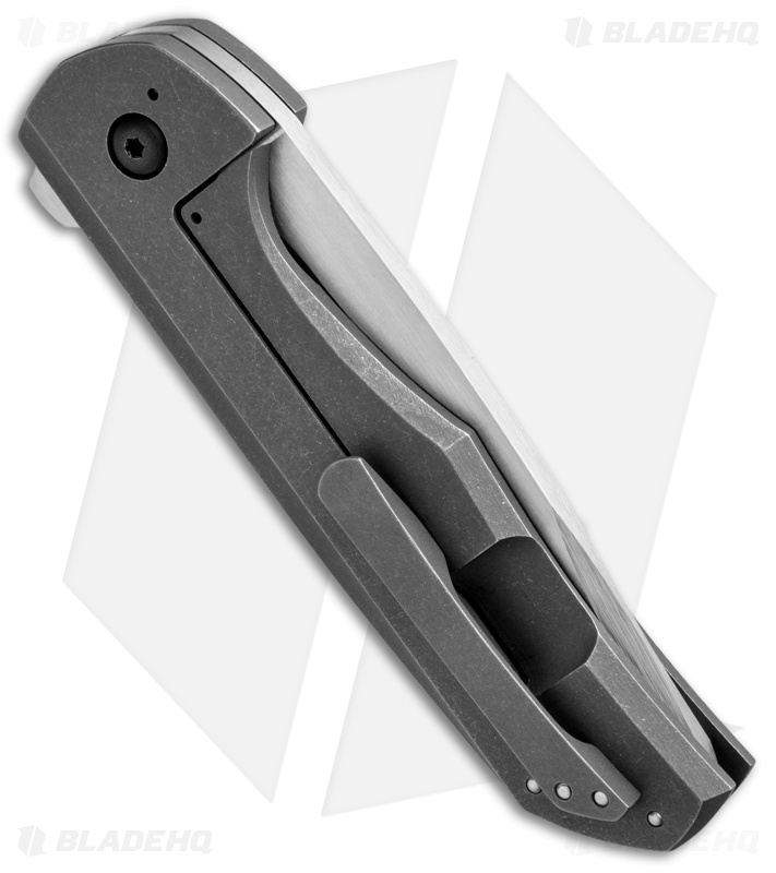 Eutsler Custom Equalizer Frame Lock Knife Ti w/ CF Backspacer (3.375 ...