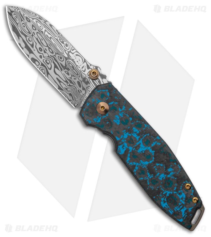 BRNLY SQD-2 - Frame Lock Knife | Arctic Valley Fat CF/Bifrost | Blade HQ