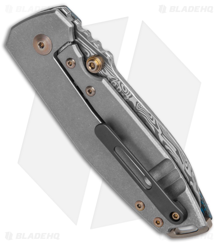 BRNLY SQD-2 - Frame Lock Knife | Arctic Valley Fat CF/Bifrost | Blade HQ