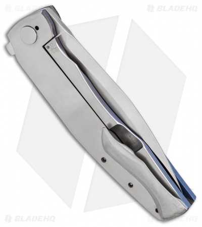 Merriken Knives Mutiny Flipper Knife Titanium/Blackwood CF (4" Satin ...