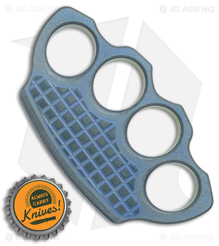 Microtech Marfione Custom Paperweight Ice Blue - Blade HQ