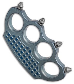 Microtech Marfione Hand Tank Spiked Knuckle Ice Blue