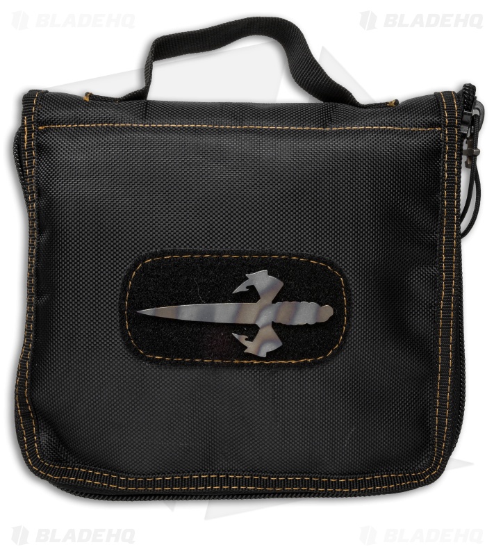 Microtech Flame Anodized Titanium Flask Set - Blade HQ