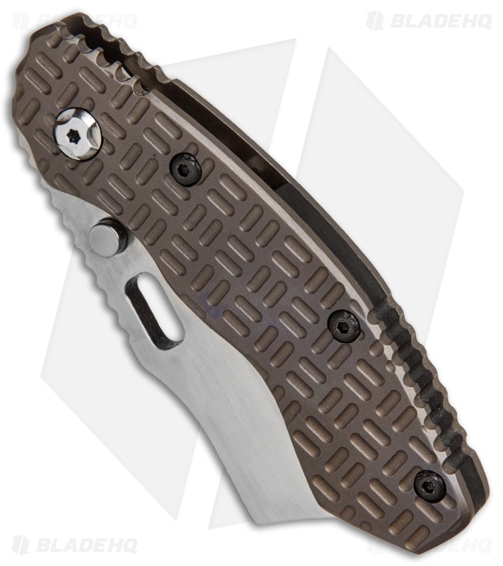 Trouble Blades Custom Lil Debt Collector Cleaver Knife Tron Ti (Satin ...