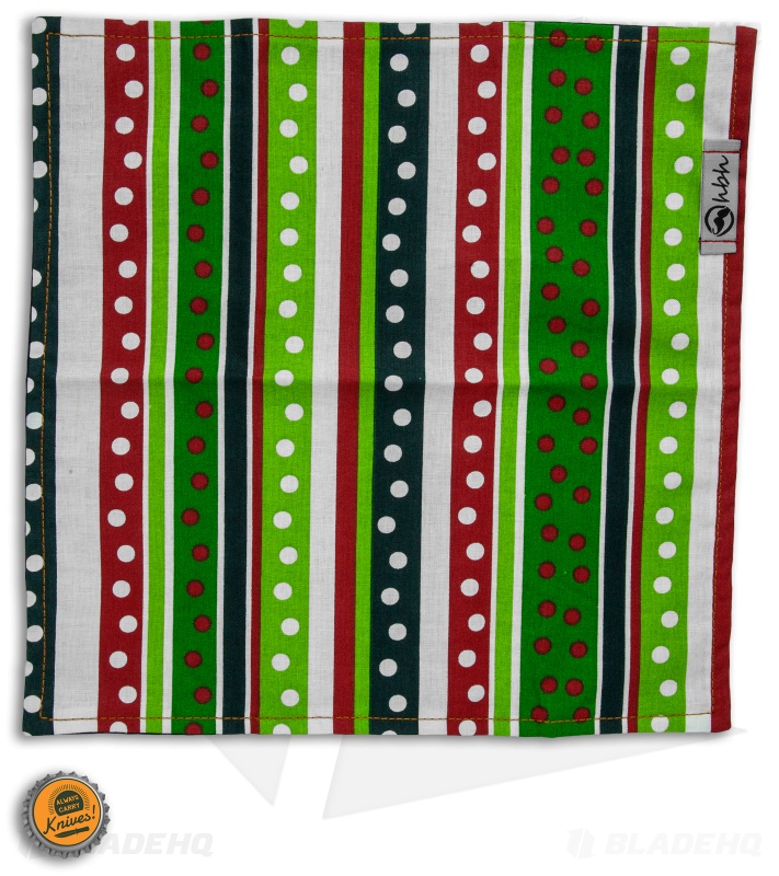 Hanks by Hank 10" x 10" Handkerchief - Candy Striped - Blade HQ