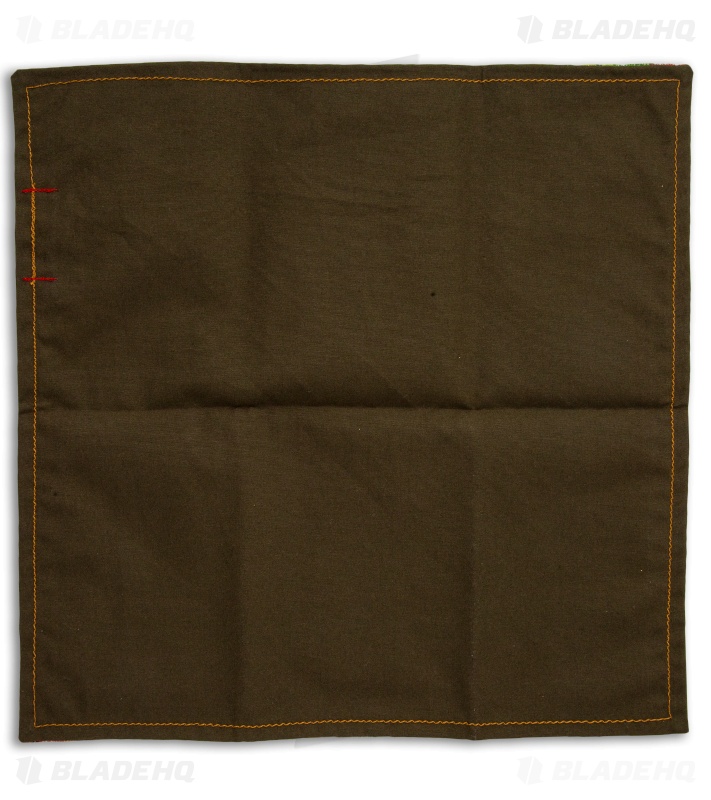 Hanks by Hank 10" x 10" Handkerchief - Glittery & Gold (Plaid) - Blade HQ