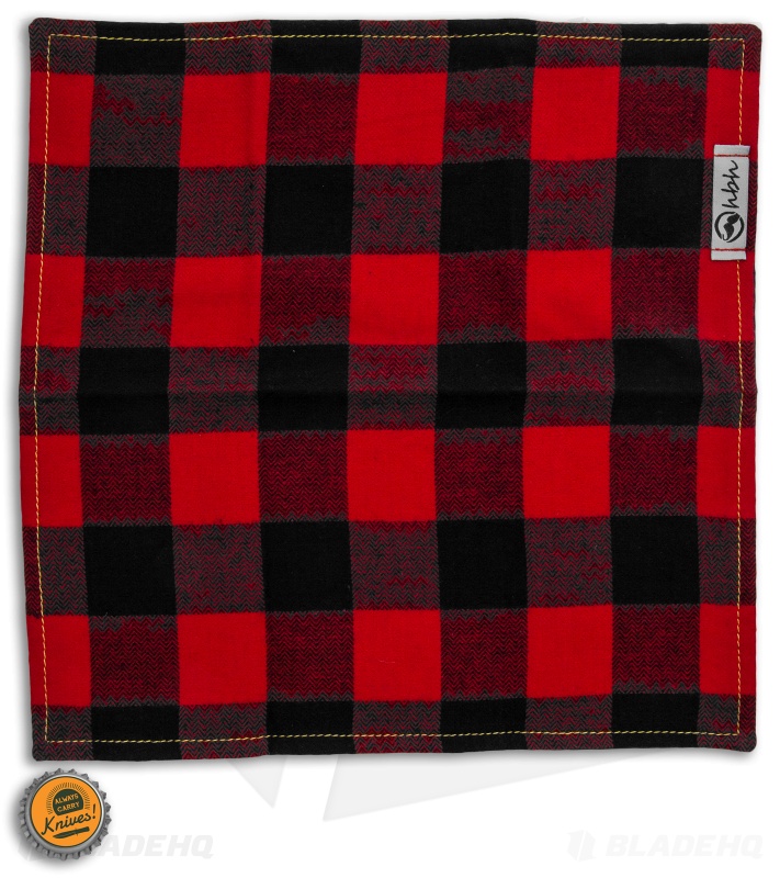 Hanks by Hank 10" x 10" Handkerchief - Red Buffalo - Blade HQ
