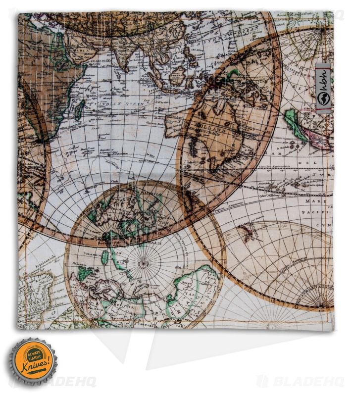Hanks by Hank 10" x 10" Handkerchief - Seven Seas - Blade HQ