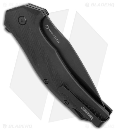 Kershaw Lateral Liner Lock Black GRN (Black Serr) | Blade HQ