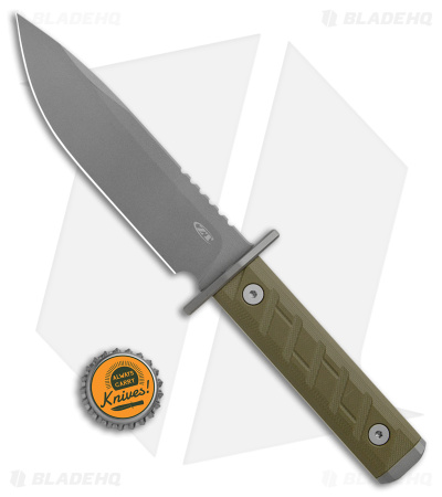 Zero Tolerance 6 Fixed Blade Knife G-10 CPM 3V | OD Green
