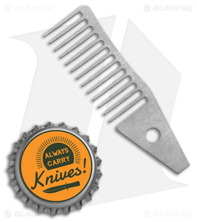KeyBar Titanium Comb 2.0 Insert (Silver) - Blade HQ