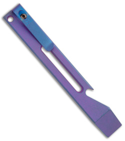 Maverick Customs Tool SW Purple/Blue Channel Ti 5" - Blade HQ