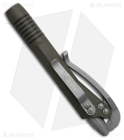 Microtech Siphon II Pen OD Green - Apocalyptic - Blade HQ
