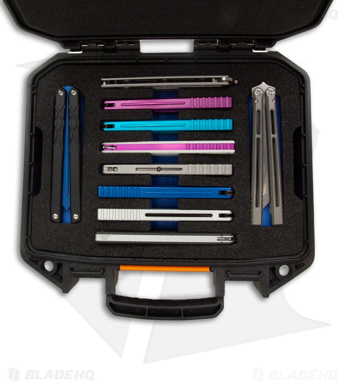 Nalpak Pelican Vault V100 Balisong Knife Case (12 Pockets)