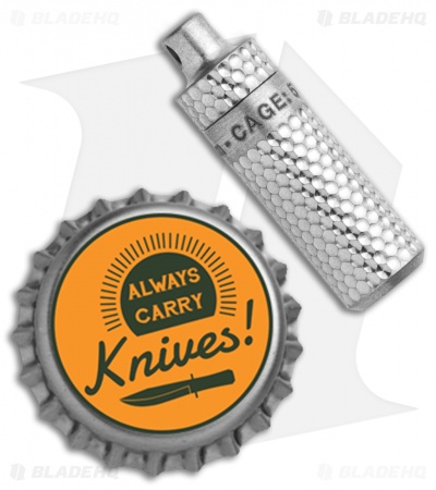 CountyComm Titanium Dimpled Waterproof Capsule - Blade HQ