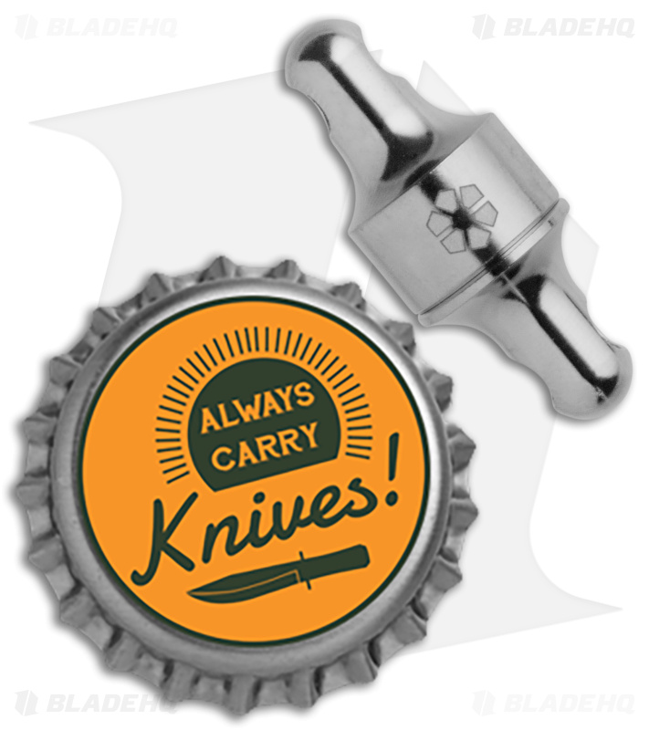 Prometheus Kappa Quick Release Keychain Nickel - Blade HQ