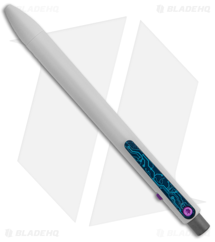 Tactile Turn Side Click Short Pen Titanium Nexus - Blade HQ