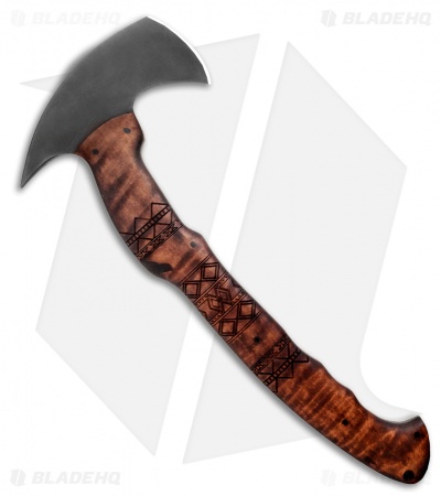 Winkler Knives WKII Sayoc RnD Full-Size Hawk Axe Maple Tribal w/ Kydex ...