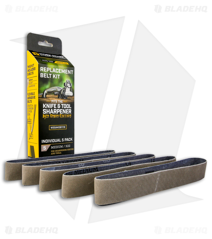 Work Sharp X22 Replacement Belts for the Ken Onion Ed. Sharpener ...