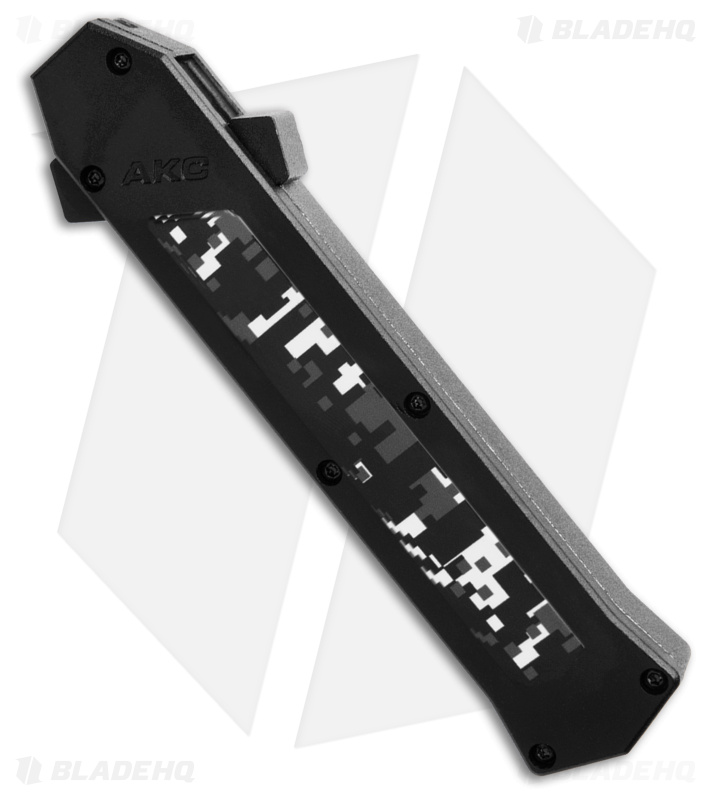 AKC F-16 D/A OTF Automatic Knife Digi Camo - Blade HQ