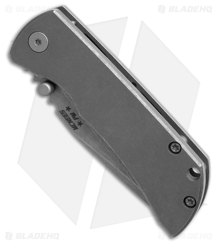 McNees Knives MAC2 Knife Gray + MagnaCut - Blade HQ
