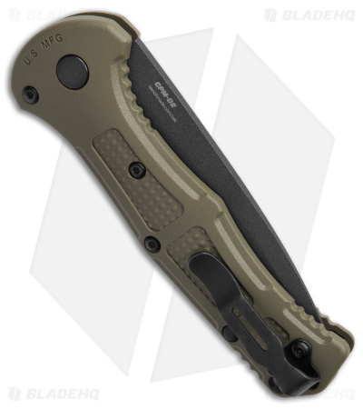 Benchmade Mini Claymore Auto Knife OD Green - Blade HQ