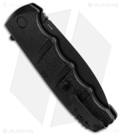 Boker Kalashnikov Dagger Button Lock Flipper (Black) - Blade HQ