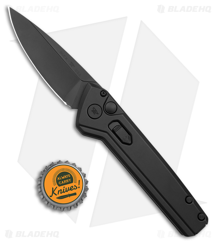 Buck 838 Deploy Blackout Auto Black (Black) | Blade HQ