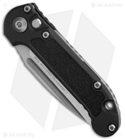 Microtech LUDT Gen 3 S/E Auto Knife Black/3M SW Serr 1135-11