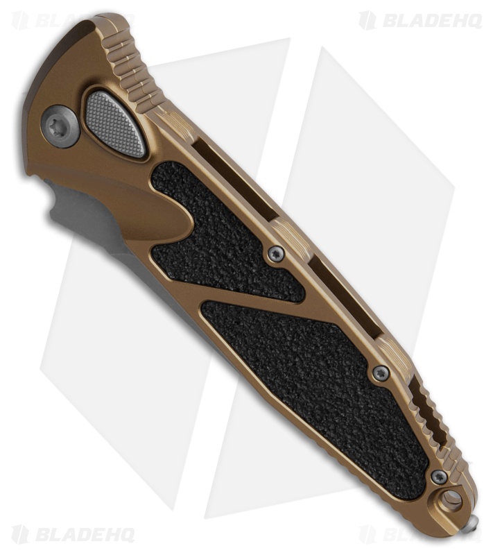 Microtech Socom Elite Auto Tan Al Clip Point Apoc M390 Serr