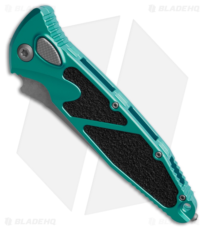 Microtech Socom Elite Automatic Turquoise Knife Apoc Serr