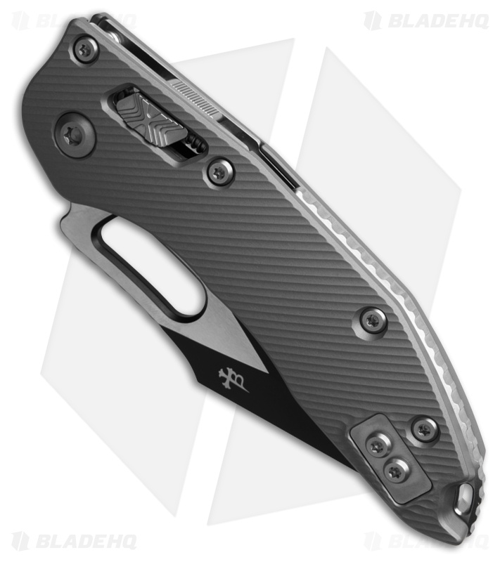 Microtech Stitch RAM-LOK Natural Clear Aluminum Black