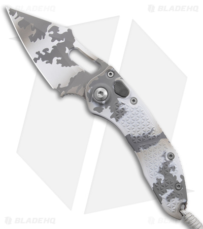Microtech Stitch White Camo Automatic Knife | Blade HQ