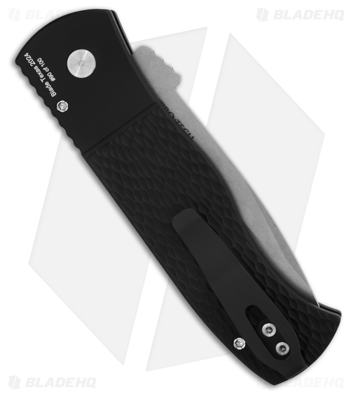 Emerson Pro-Tech Blade Texas CQC-A Knife Black Jigged Al SW