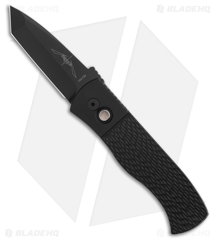 Emerson Pro-Tech CQC7 Knife Black Jigged Textured - Blade HQ