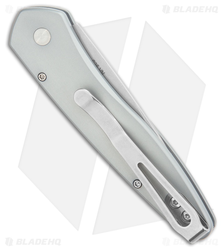 Pro-Tech Newport Automatic Knife Gray 3D Wave + Stonewash