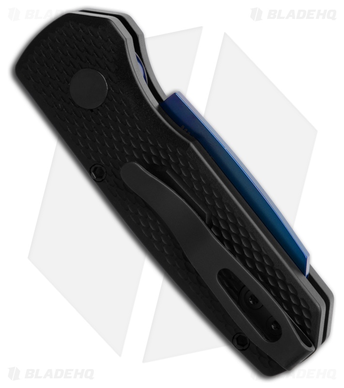Pro-Tech Runt 5 Auto Black Al Reverse Tanto Sapphire
