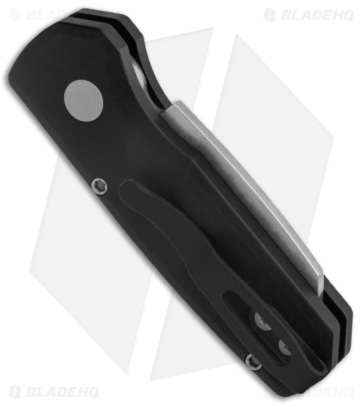 Pro-Tech Runt 5 Reverse Tanto Auto Black Al (SW) - Blade HQ