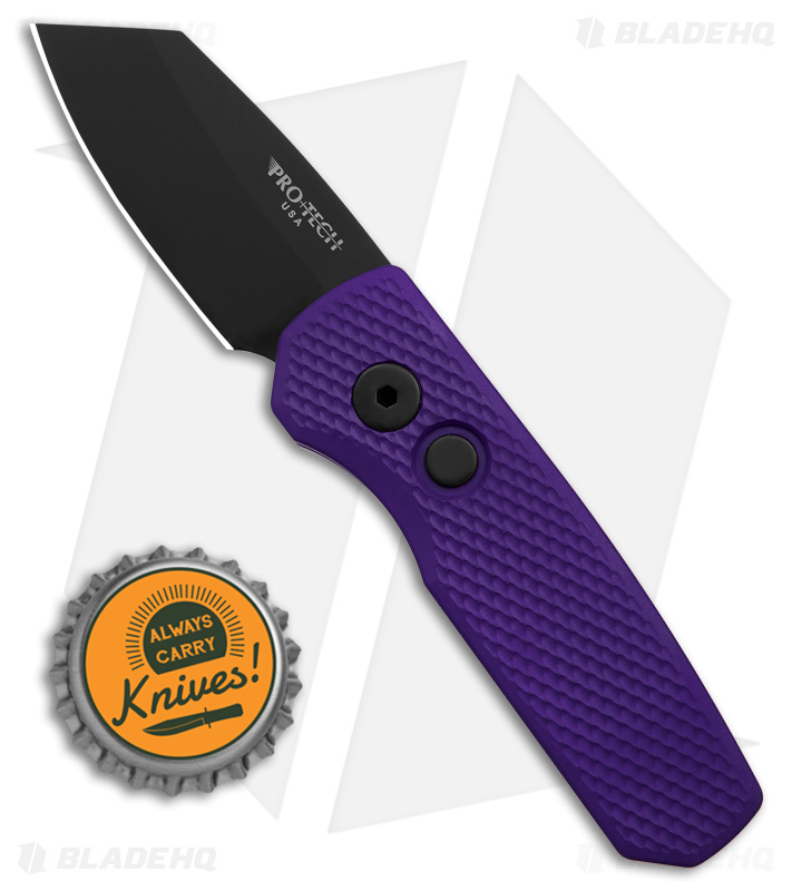 Pro-Tech Runt 5 MagnaCut Knife Purple (1.9" DLC) - Blade HQ