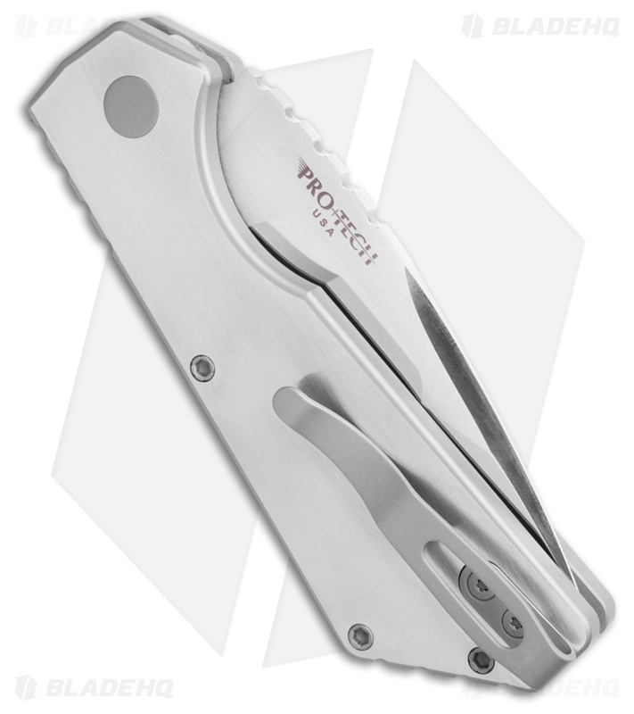 Strider Pro-Tech PT Knife Blasted Steel (Mirror) - Blade HQ
