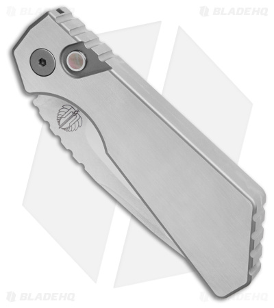Strider Pro-Tech PT Knife Blasted Steel (Mirror) - Blade HQ