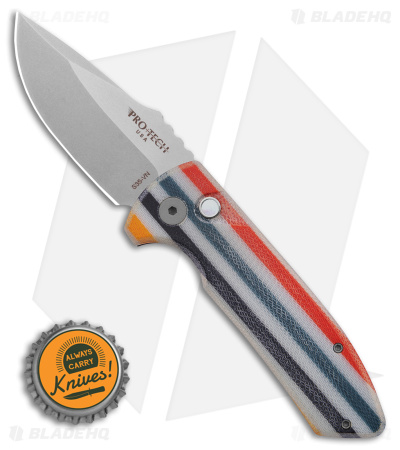 Pro-Tech Custom SBR Auto Beach Day Micarta (SW) - Blade HQ