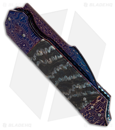 K Vallotton Custom Tac Rap Knife Mammoth (Dam) - Blade HQ