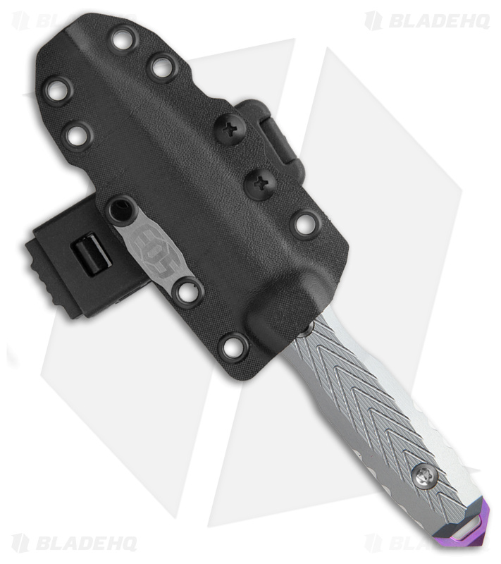 EOS Mini Thresher Knife White + Purple + Aluminum - Blade HQ