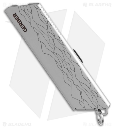 Gerber EAB Mini Manual OTF Knife Silver Metal Satin